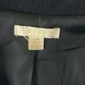 Carson | Jackets & Coats | Carson Floral Embroidered Pleated Jacket ...